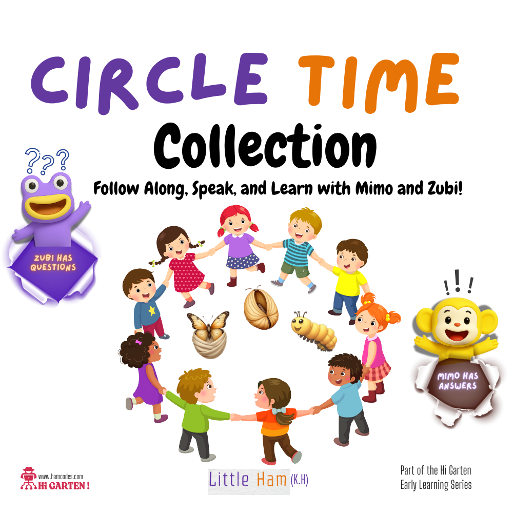 Circle Time Collection – Printable Preschool & ESL Activities Circle ...