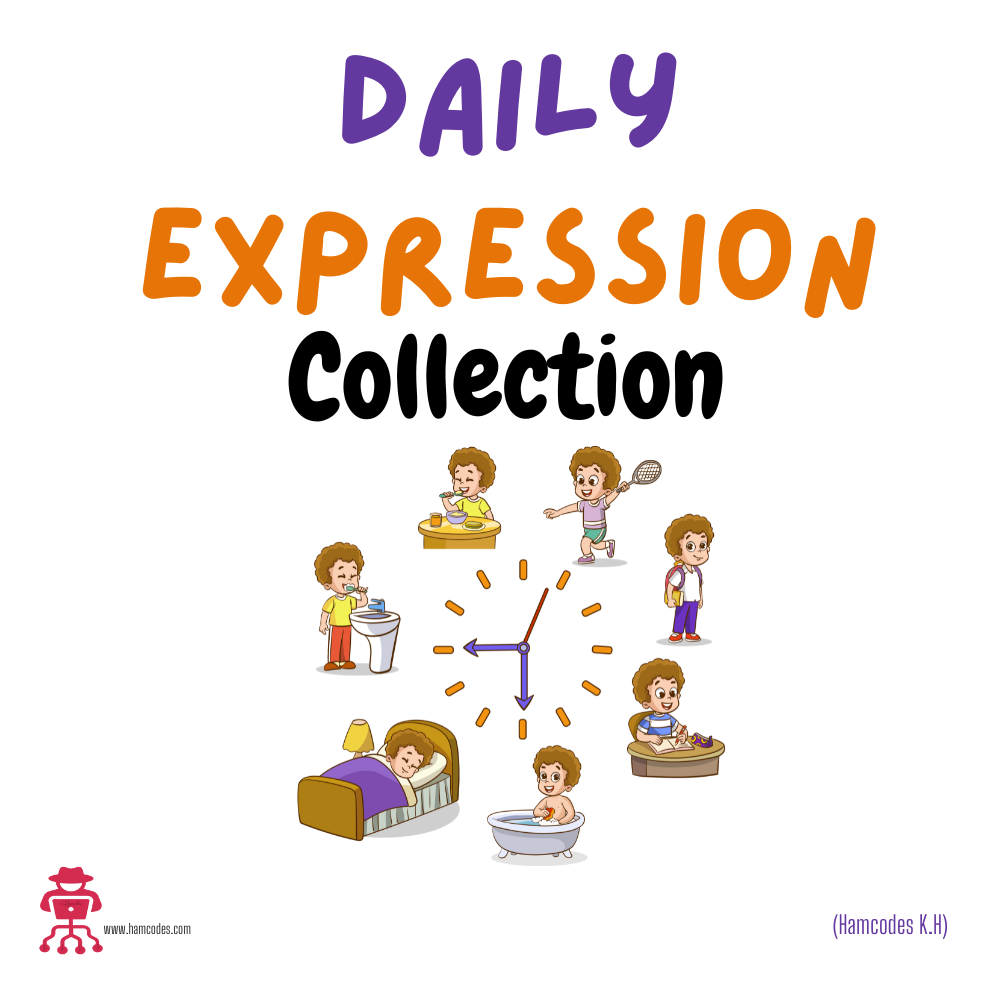 Daily Expression Flashcards – hamcodes